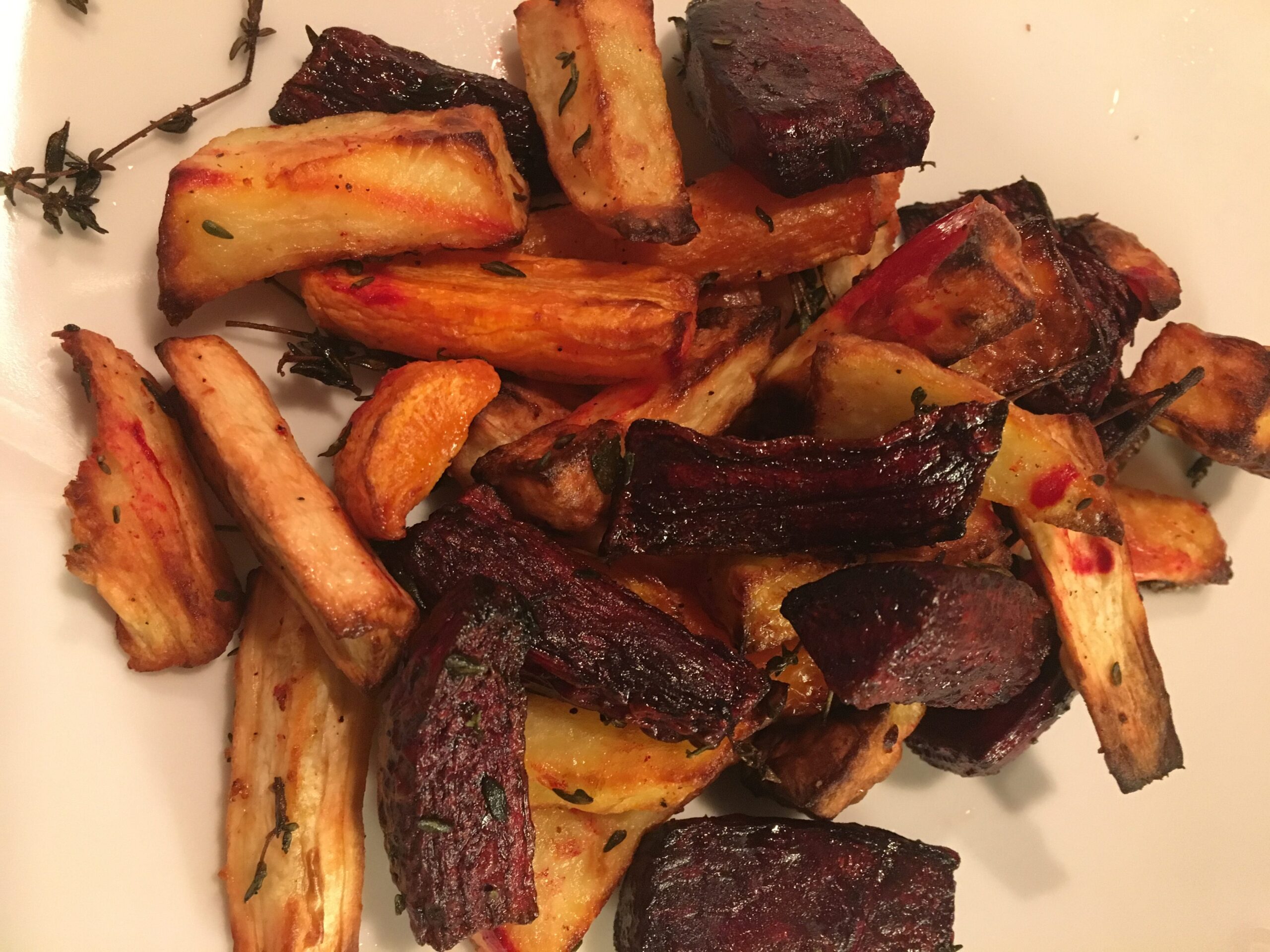 Grillede rodfrugter. Hurtig, lækkert og nemt tilbehør