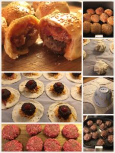 Mini cheeseburger boller - Airfryeropskrifter.dk